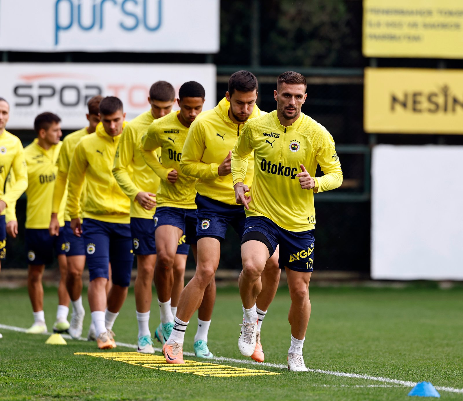 Fenerbahçe continued preparations for the Fatih Karagümrük match ...