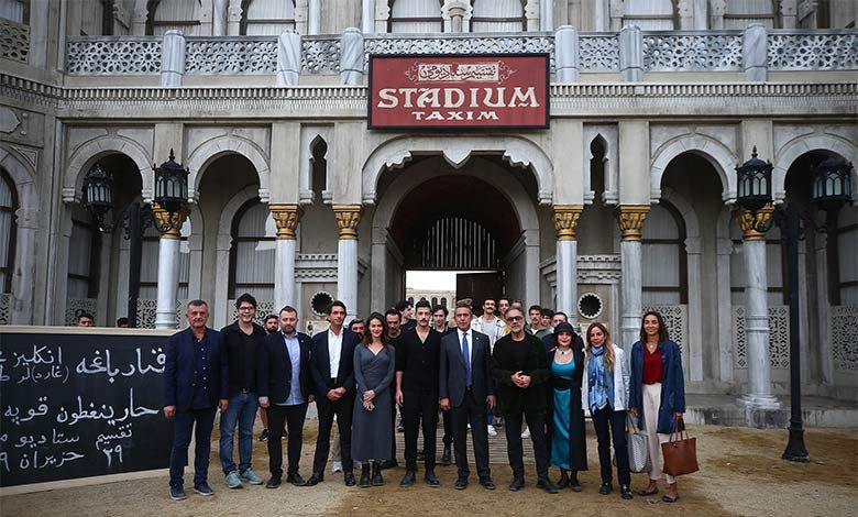 Fenerbahçe President Ali Koç visits the set of the film 'Color of ...