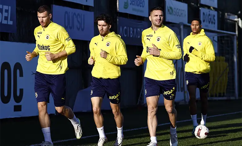 Preparations for the Super Cup match continues at Fenerbahçe ...