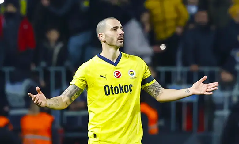 Leonardo Bonucci makes debut for Fenerbahçe in Gaziantep FK match ...