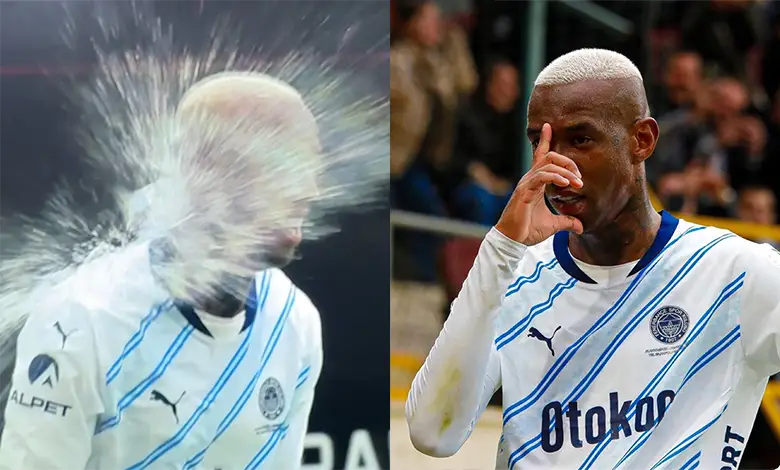 Anderson Talisca Struck by Object from Stands During Goal Celebration ...